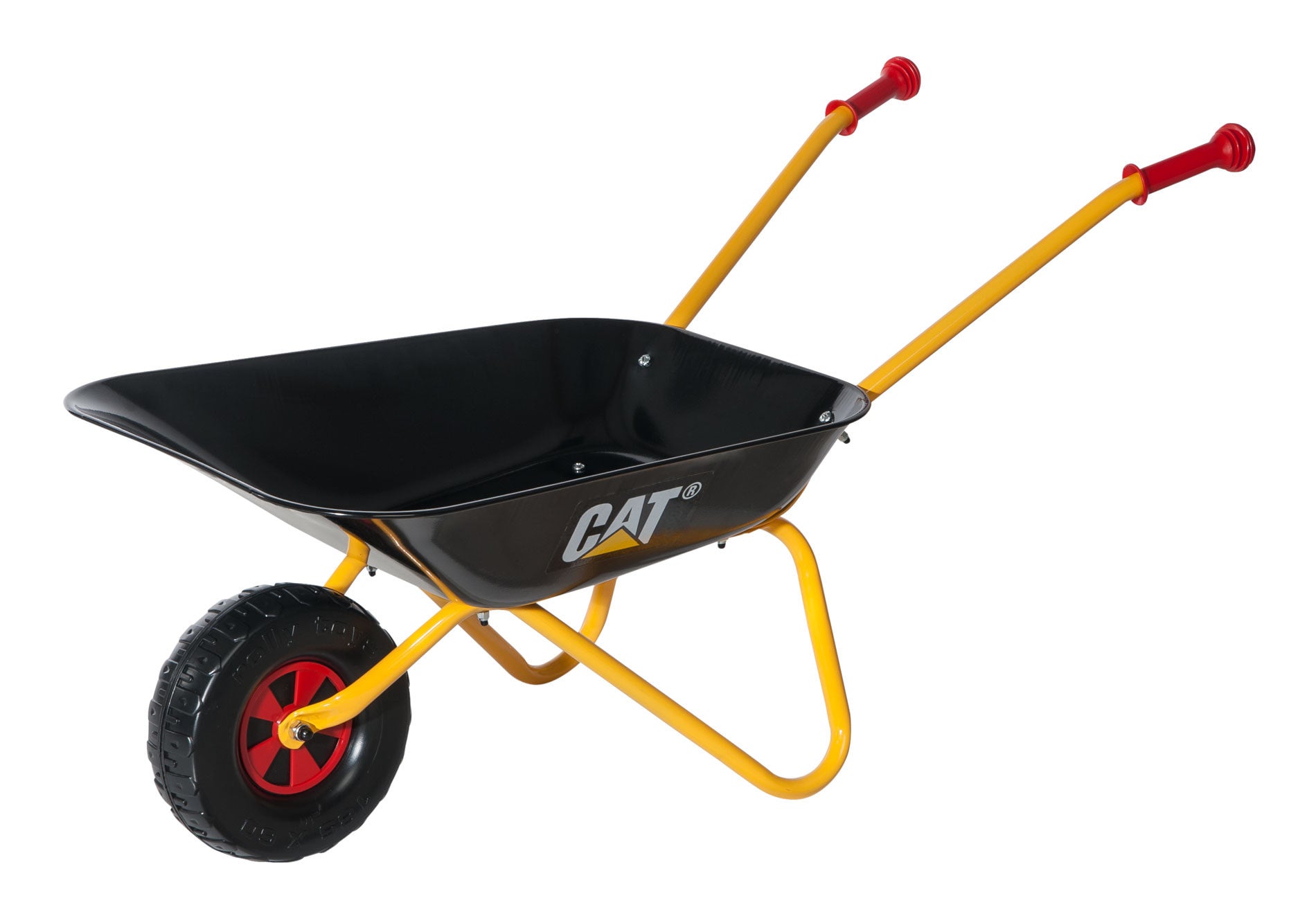 Rolly Kids CAT Caterpillar Metal Wheel Barrow Wheelbarrow Toy | McVey ...
